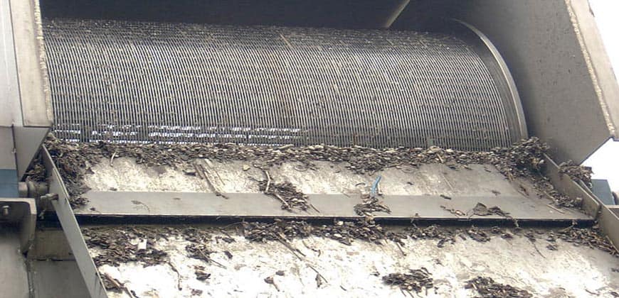 Externally Fed Rotary Drum Screens - ecai